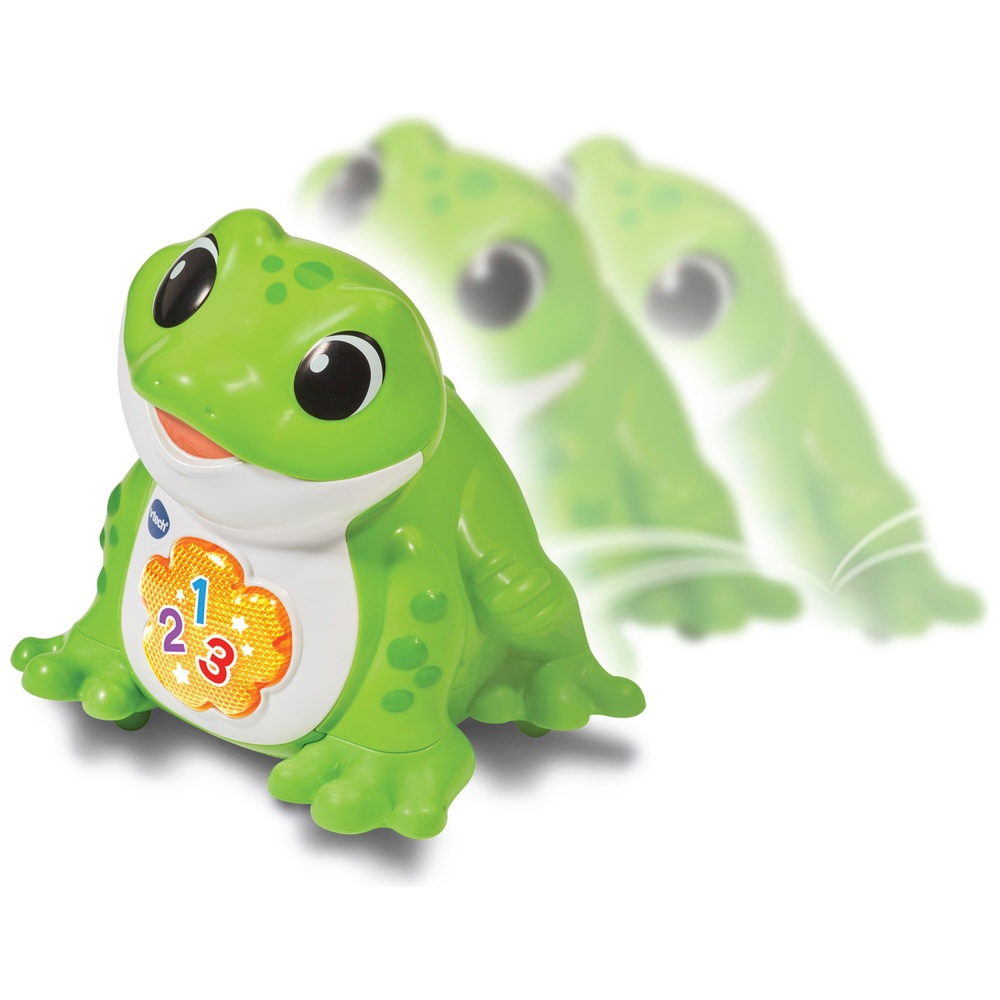 VTech Babyspielzeug Hüpfspaß-Frosch mit Licht und Musik | Smyths Toys ...