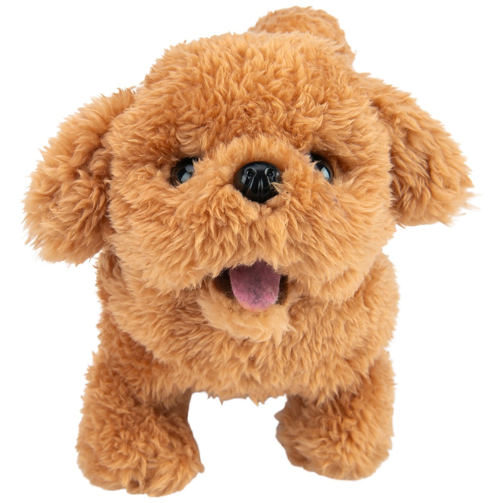 Doggy Buddies Hund Interaktives Kuscheltier Teddy der Pudel-Welpe 17 cm ...