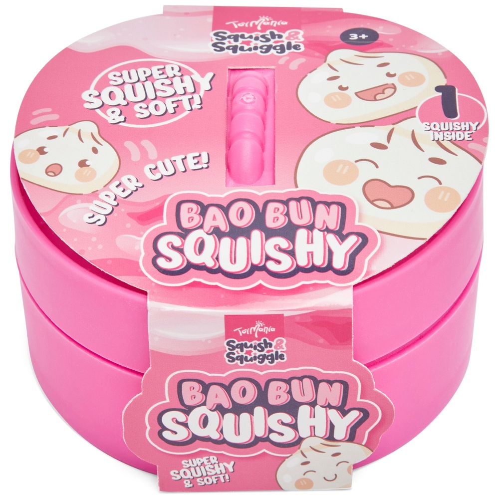 Toy Mania Squish & Squiggle Bao Buns Fidgetspielzeug sortiert | Smyths ...