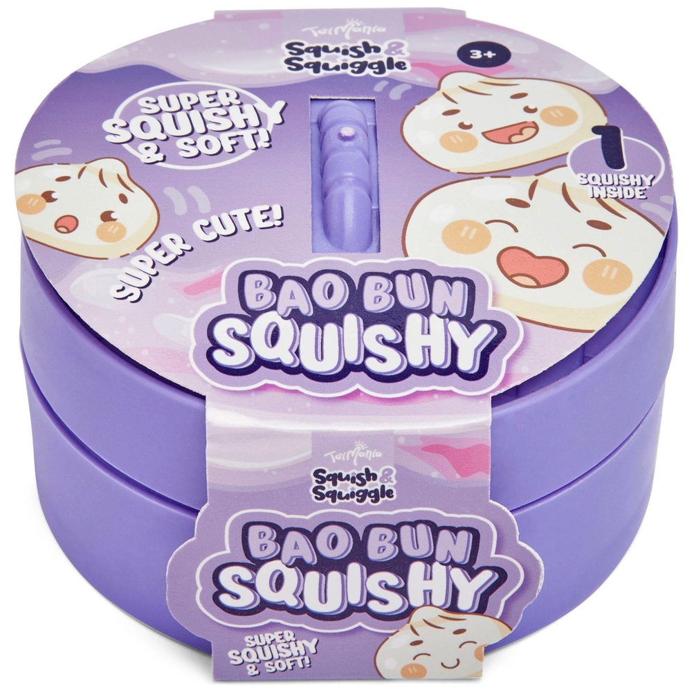 Toy Mania Squish & Squiggle Bao Buns Fidgetspielzeug sortiert | Smyths ...
