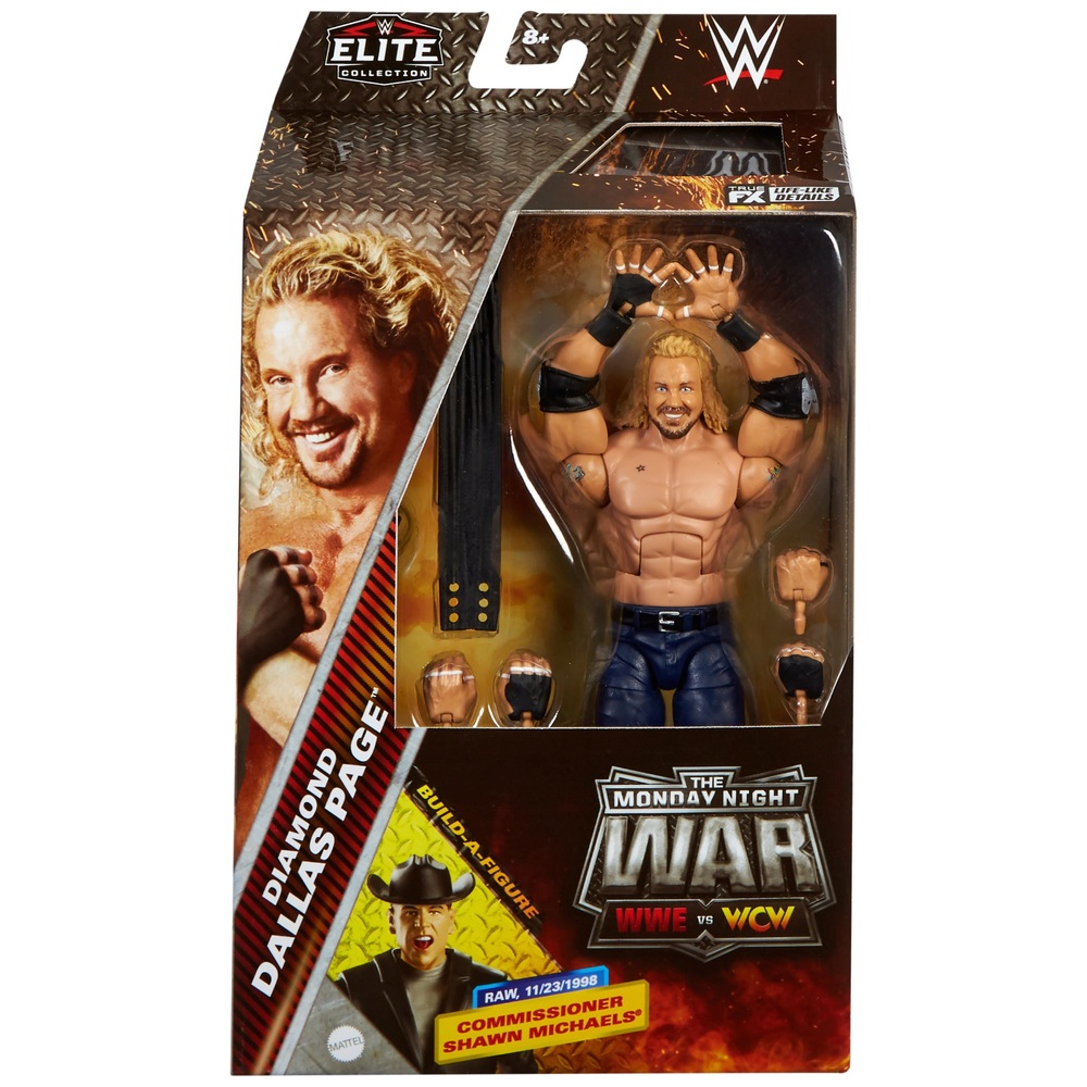 WWE Elite Collection Action Figures Monday Night War Diamond Dallas ...