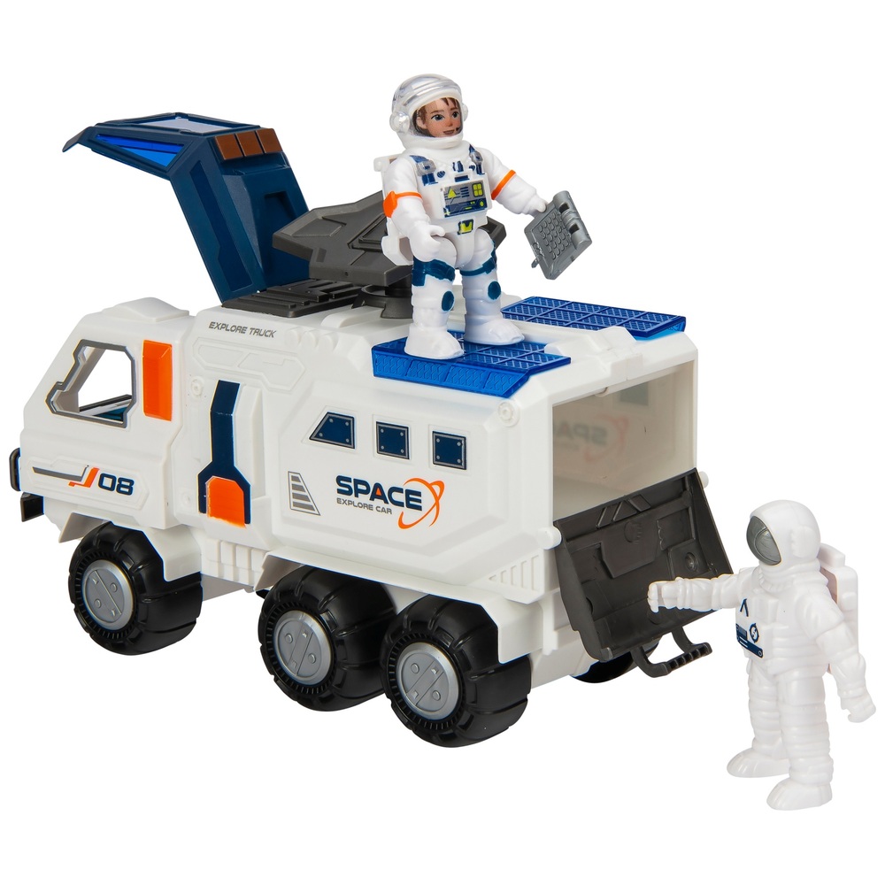 Space Station Rocket and Rover with Astronaut Figures Playset | Smyths ...