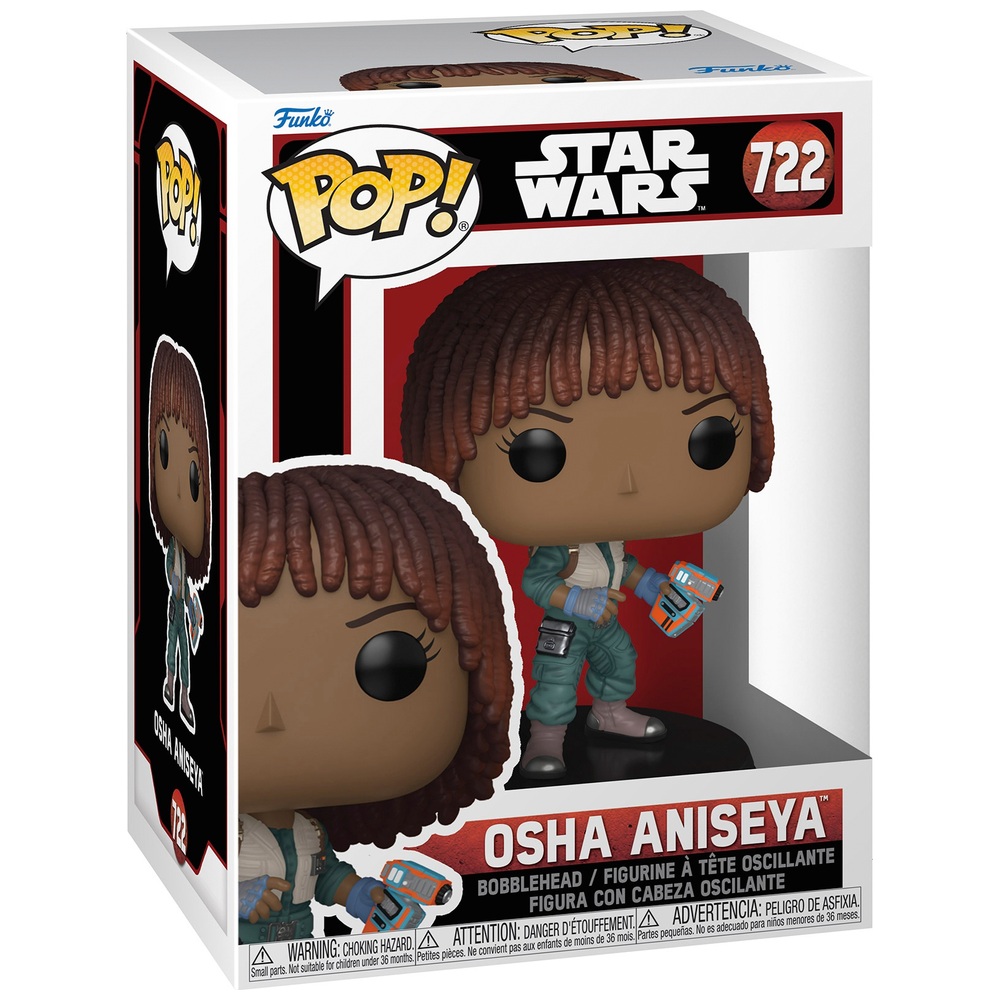Funko POP! Bobble-Head Figur 722 Star Wars Osha Aniseya | Smyths Toys ...