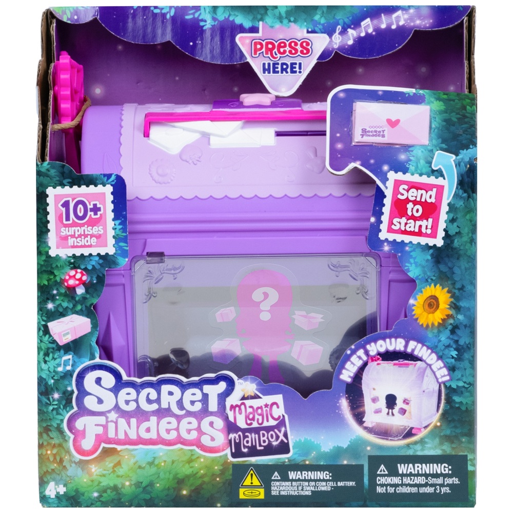 Secret Findees Magic Mailbox Purple | Smyths Toys UK