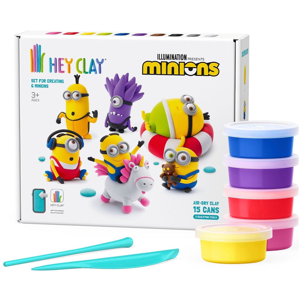 Hey Clay Sculpting Set Minions | Smyths Toys UK