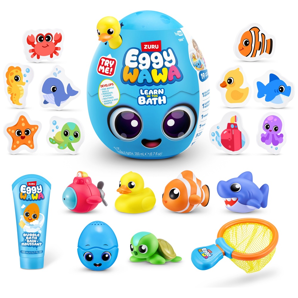 Eggy Wawa Learn in the Bath by ZURU | Smyths Toys UK