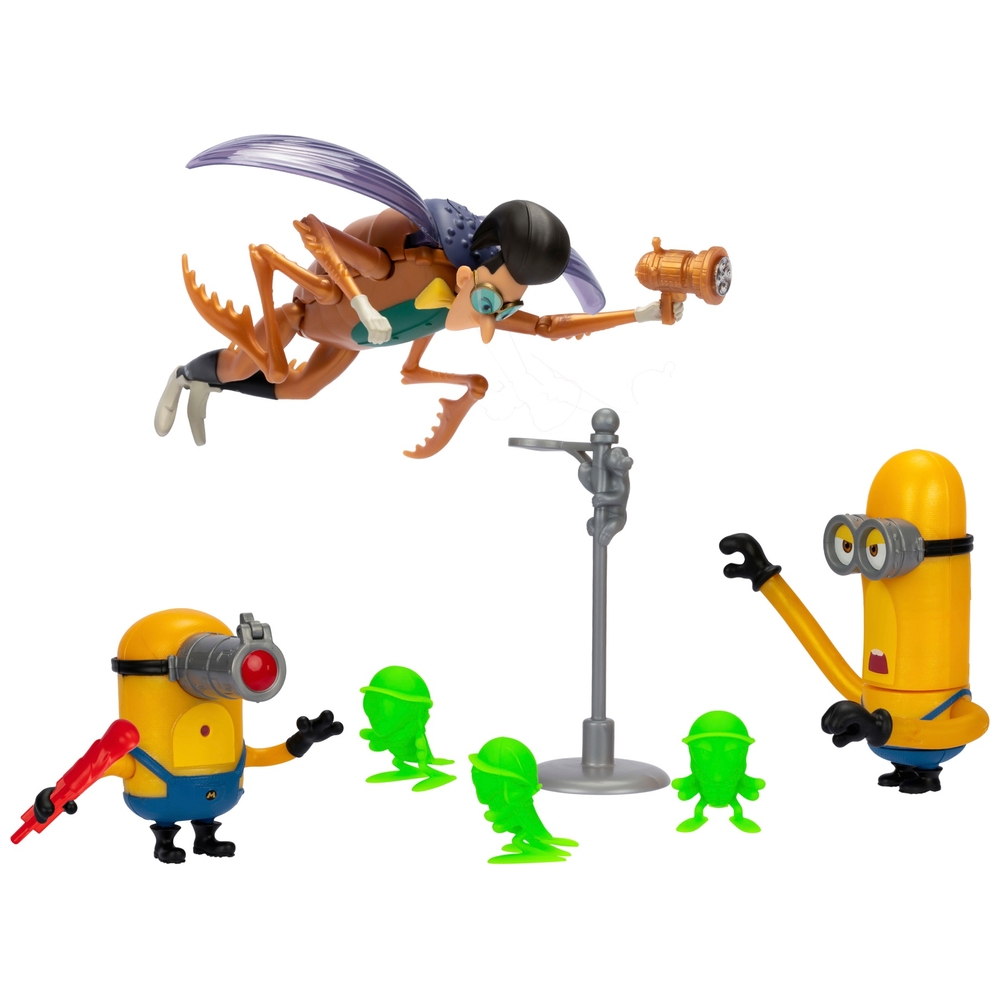 Despicable Me 4 Action Figure Mega Minions Vs Maxime Multipack | Smyths ...