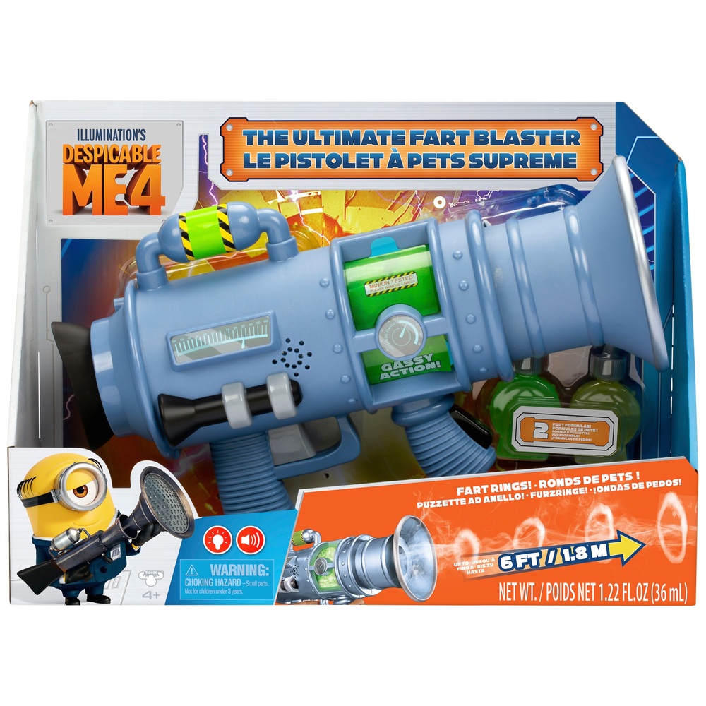 Despicable Me 4 The Ultimate Fart Blaster | Smyths Toys UK