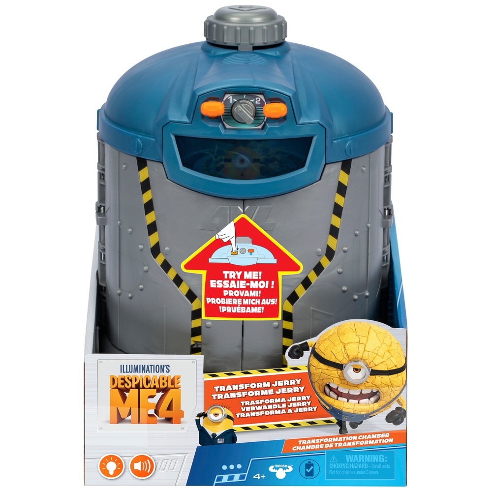 Despicable Me 4 Mega Minions Transformation Chamber Set | Smyths Toys UK
