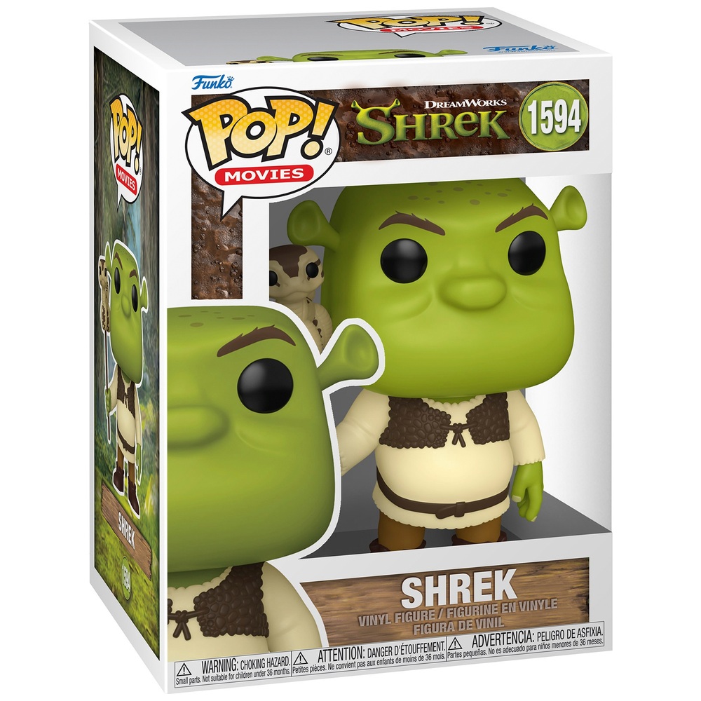 Funko POP! Figur 1594 Dreamworks Shrek mit Schlange | Smyths Toys ...