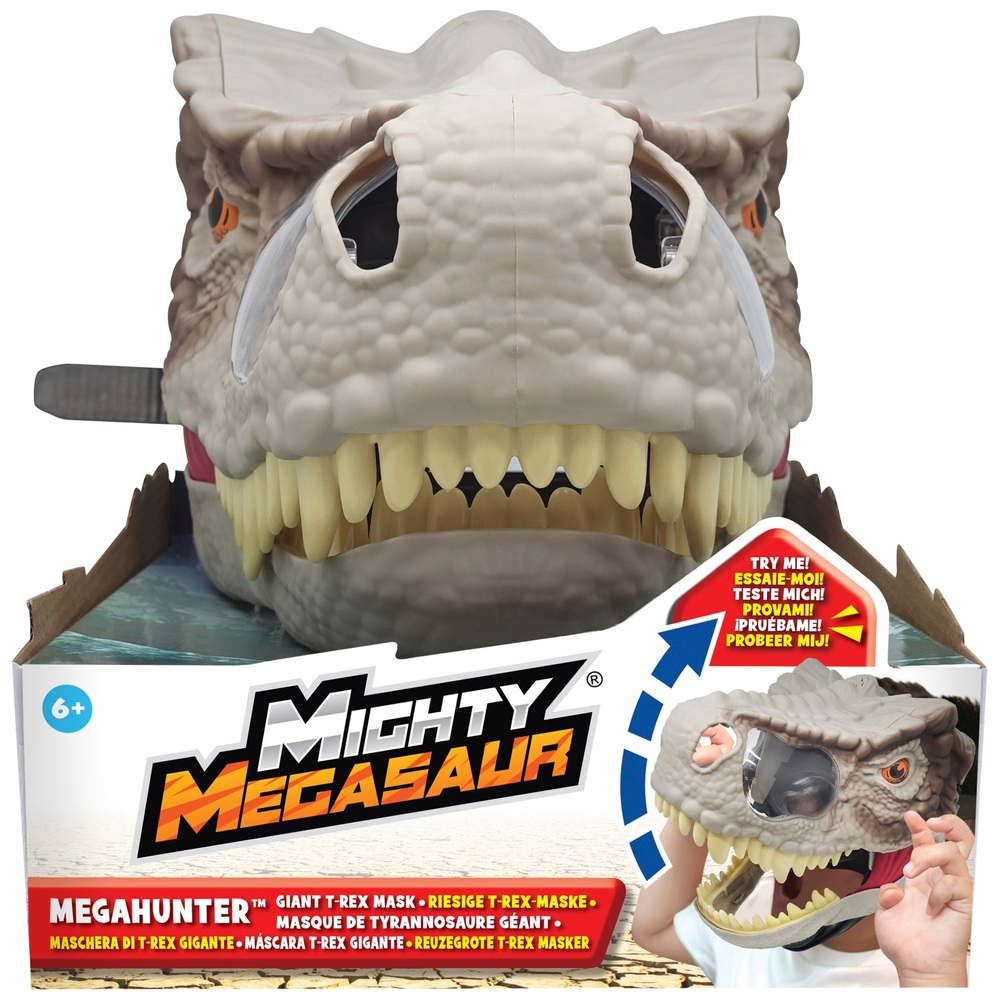 Mighty Megasaur Dino Maske T-Rex MegaHunter mit Sound | Smyths Toys Schweiz