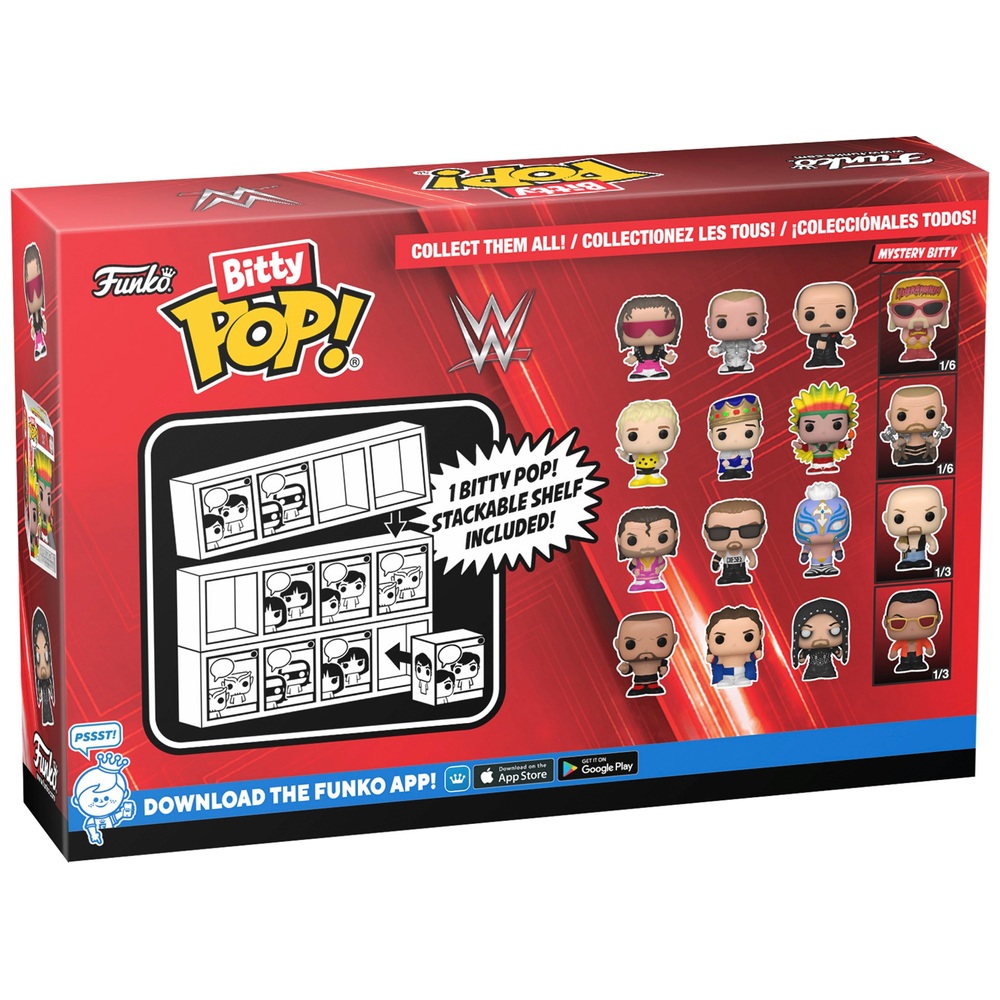 Funko Bitty POP! Figuren WWE Razor Ramon 4er Set | Smyths Toys Deutschland