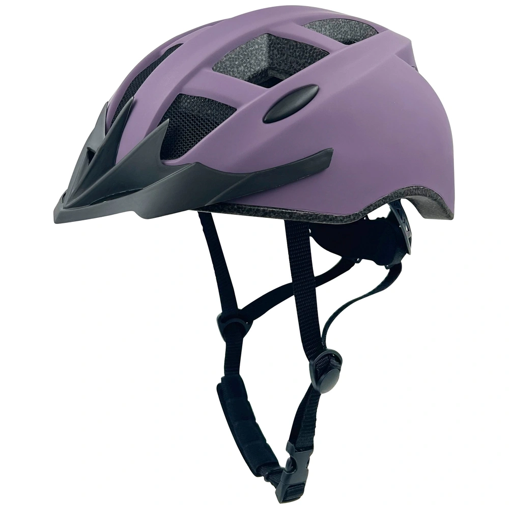 Purple Bike Helmet