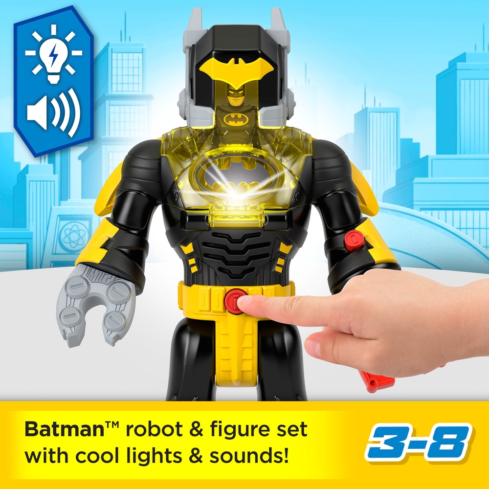 Fisher-Price Imaginext DC Super Friends Action Figure Batman Insider ...