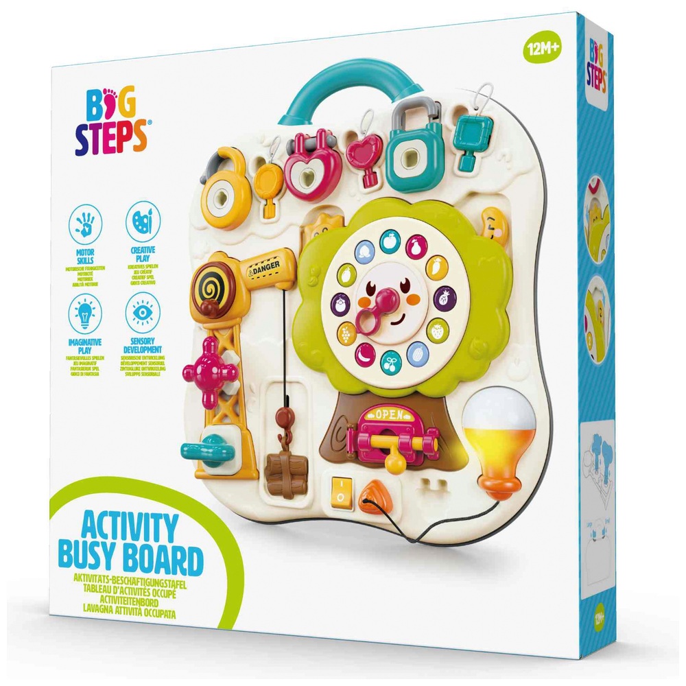 Big Steps Activity Busy Board | Smyths Toys UK