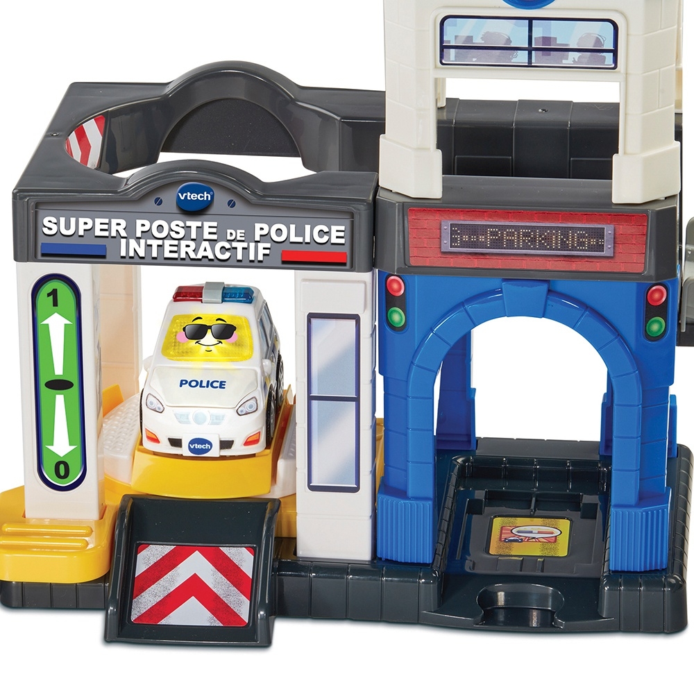 VTech - Tut Tut Bolides Série Pro Super Poste de Police | Smyths Toys ...