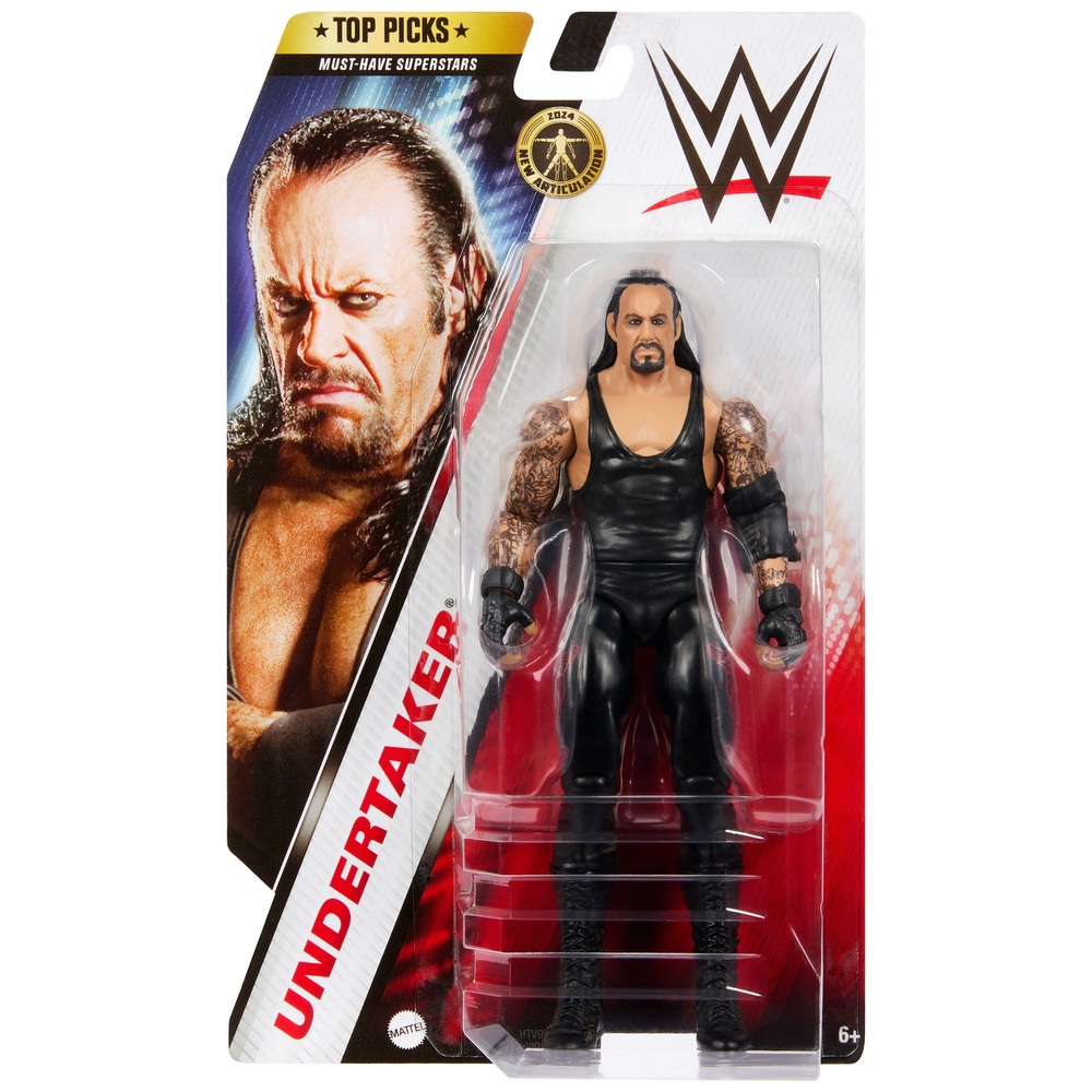 WWE Basic Series Top Picks Wrestling Figur Undertaker | Smyths Toys ...