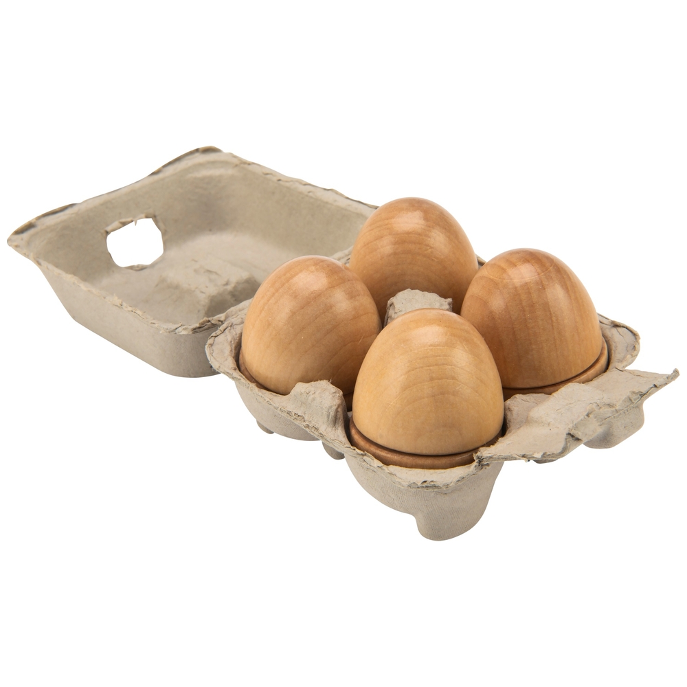 Kitchen Corner Play Food Wooden Eggs | Smyths Toys Ireland