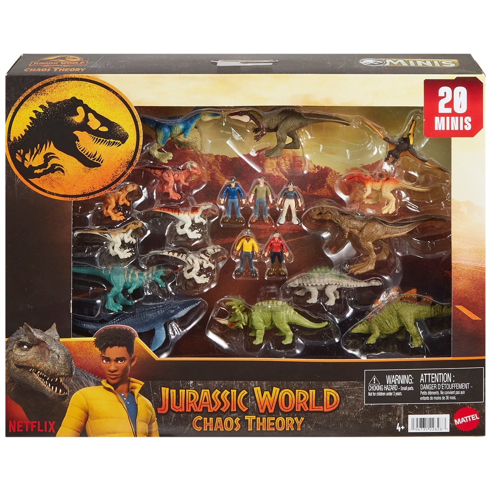 Jurassic World Chaos Theory Mini Figuren 20er Set | Smyths Toys Österreich