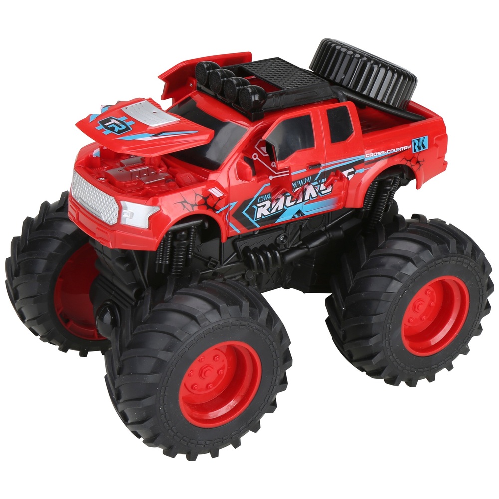 Super Wheelz Lights and Sounds Big Wheel Monster Truck | Smyths Toys ...