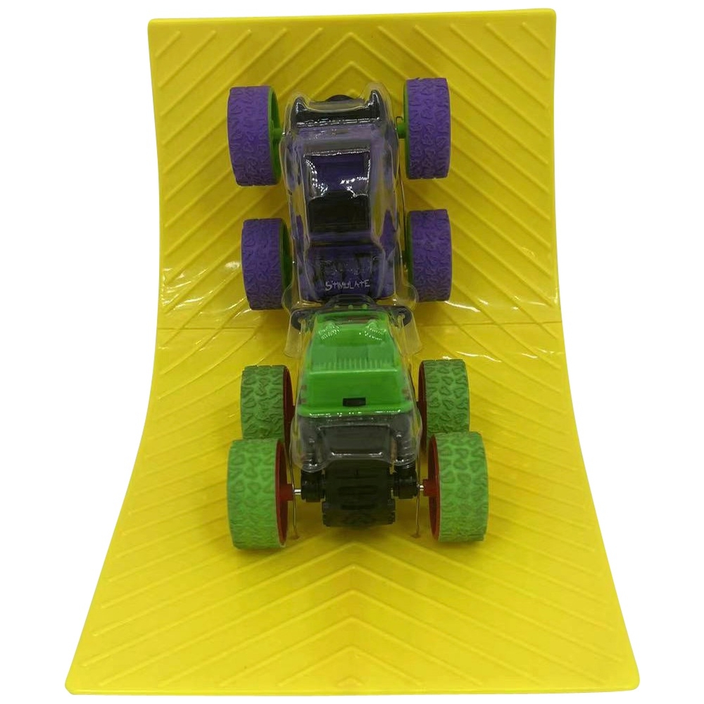 Super Wheelz Pull-Back Monster Truck Stunt Ramp Set | Smyths Toys UK
