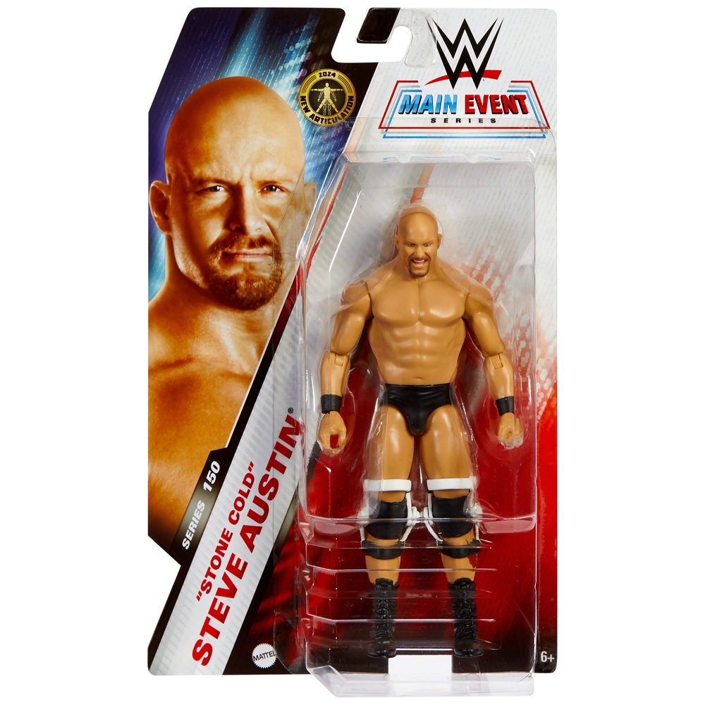 WWE Main Event Figur Stone Cold Austin | Smyths Toys Schweiz
