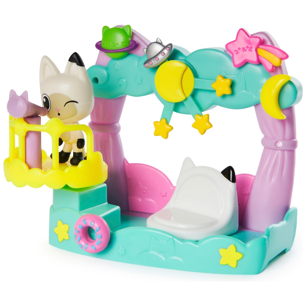 Gabbys Dollhouse Balkon Spielset Pandy Paws Sternenhimmel | Smyths Toys ...