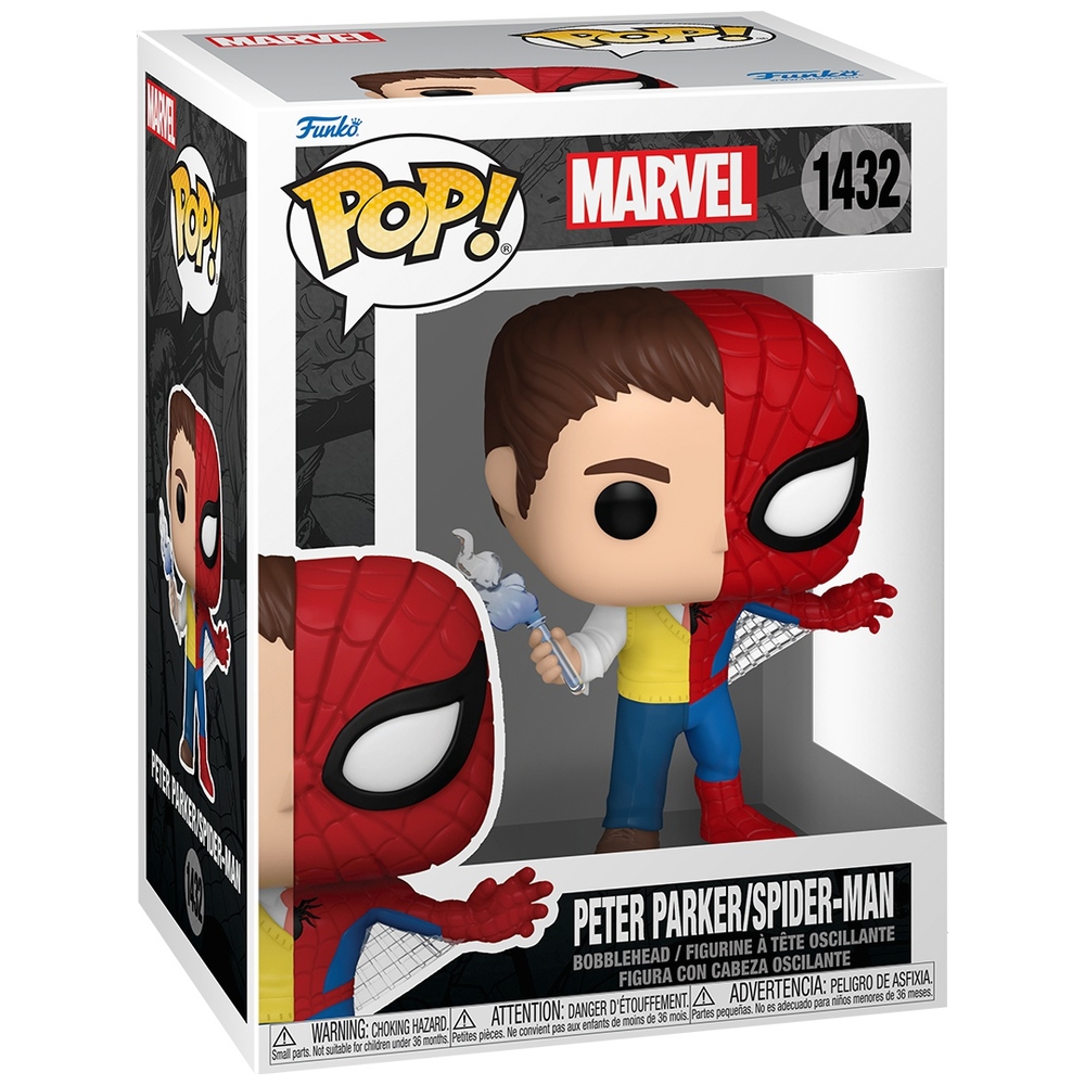 Funko POP! 1432: Marvel Peter Parker / Spider-Man | Smyths Toys UK