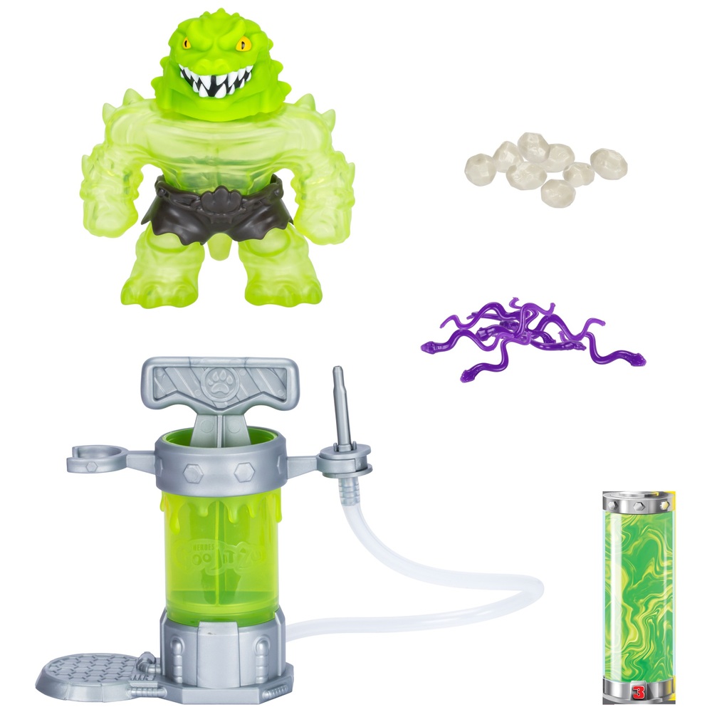 Heroes of Goo Jit Zu Hero Creator Pack Rock Jaw | Smyths Toys UK