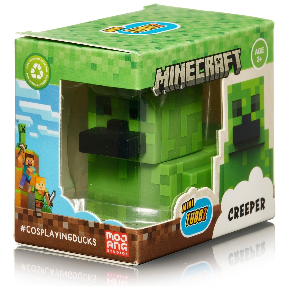 Mini Tubbz Minecraft Creeper Duck | Smyths Toys UK