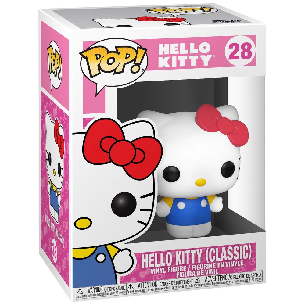Funko POP! 28: Hello Kitty Hello Kitty (Classic) | Smyths Toys Ireland