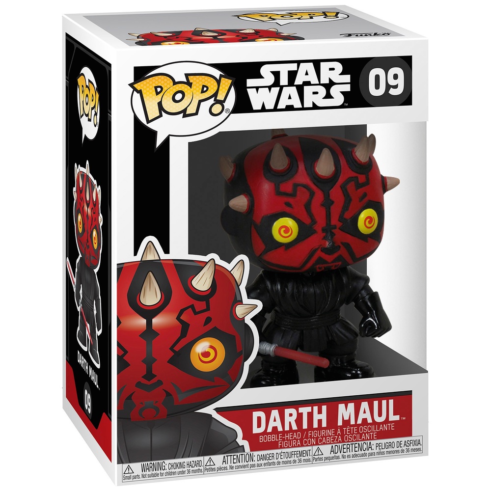 Funko POP 09 Star Wars Darth Maul Smyths Toys UK
