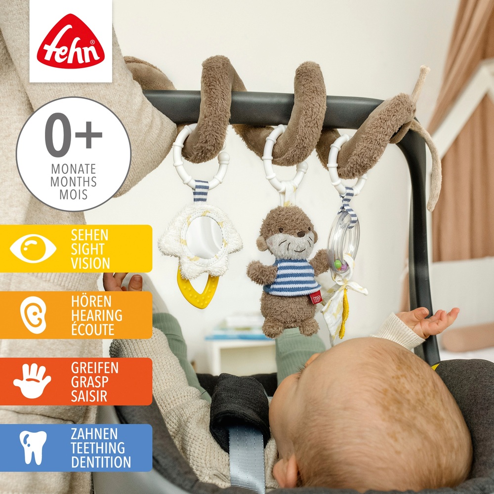 Fehn Activity Spirale Otter Theo aus Plüsch | Smyths Toys Deutschland