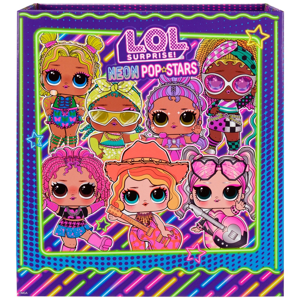 L.O.L. Surprise! Neon Pop Star Tots sortiert | Smyths Toys Schweiz