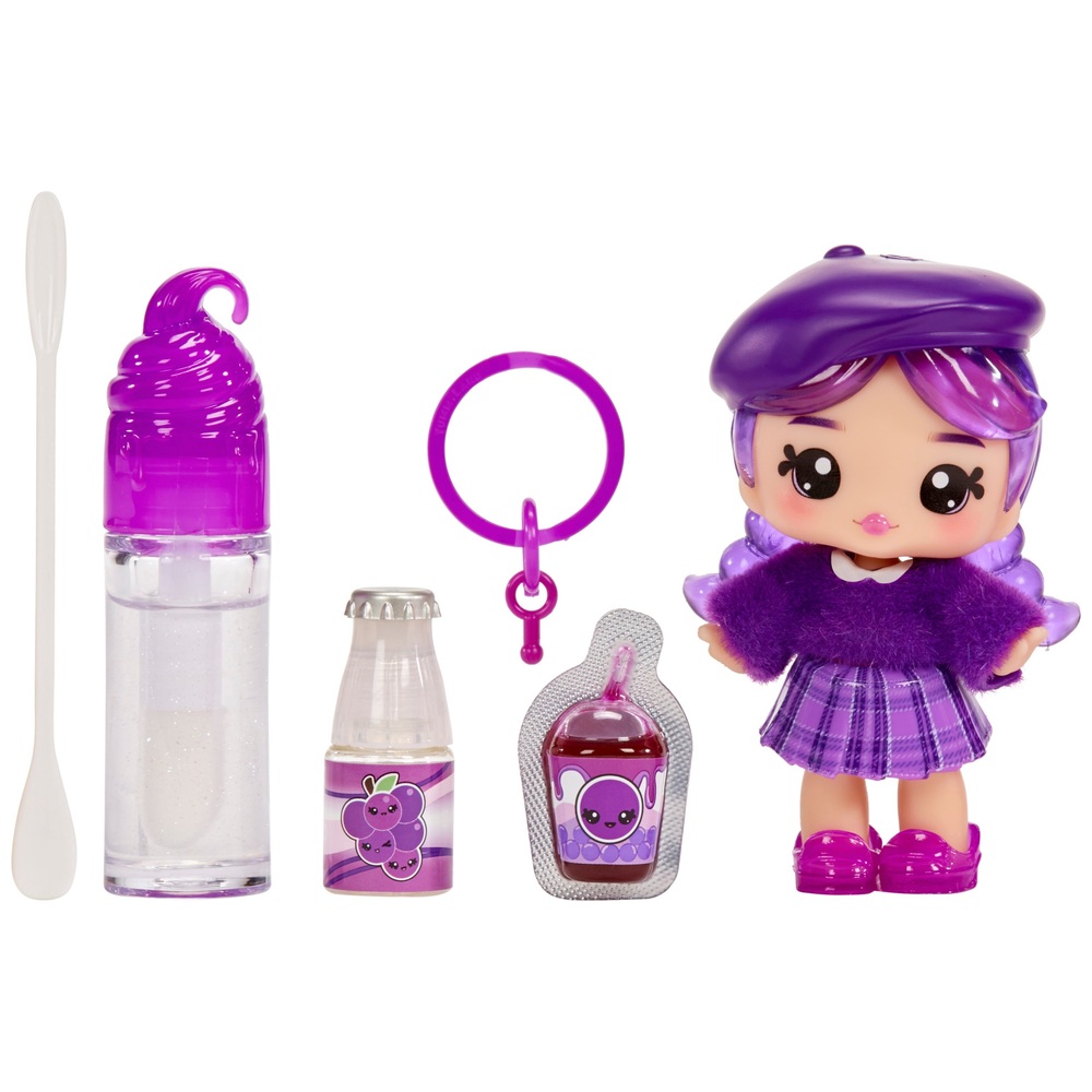 Yummiland Lipgloss Puppe Greta Grape Traube 10 cm | Smyths Toys Schweiz