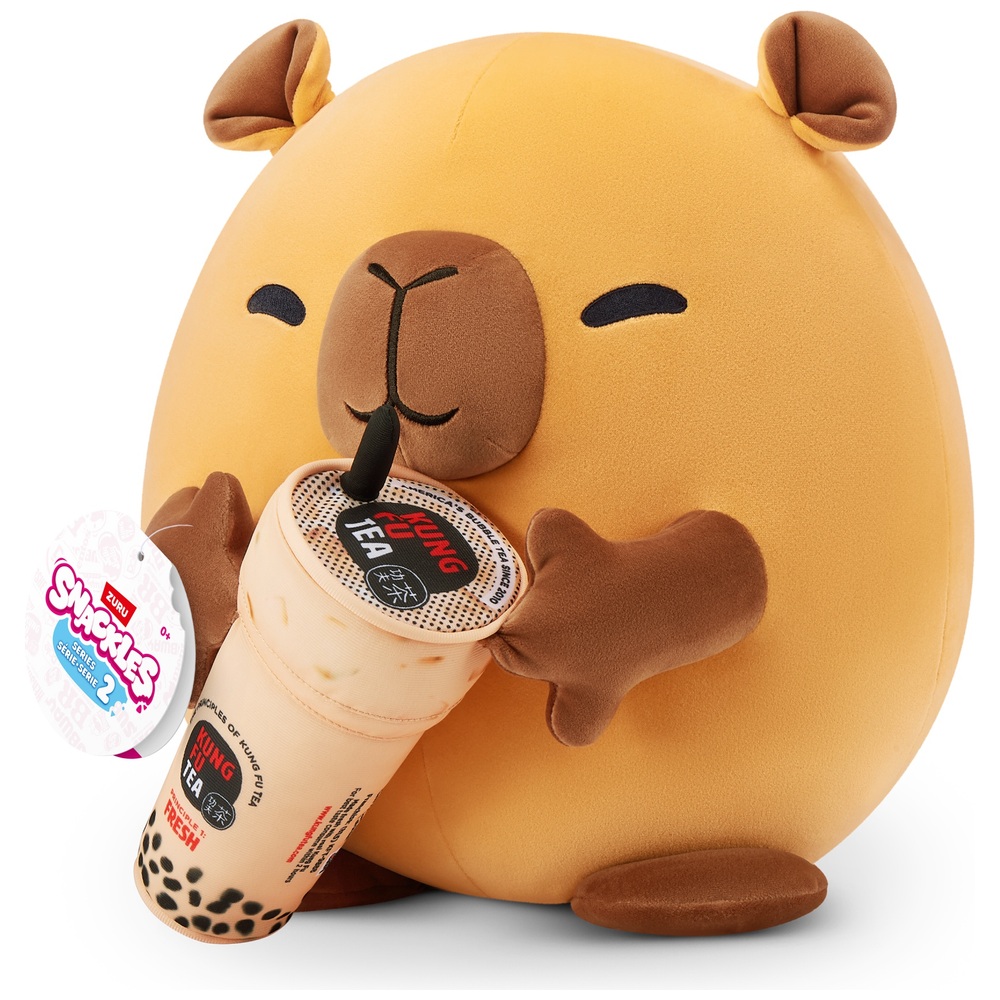 Snackles Kuscheltier Spencer das Capybara mit Kung-Fu Tea Serie 2 40 cm ...