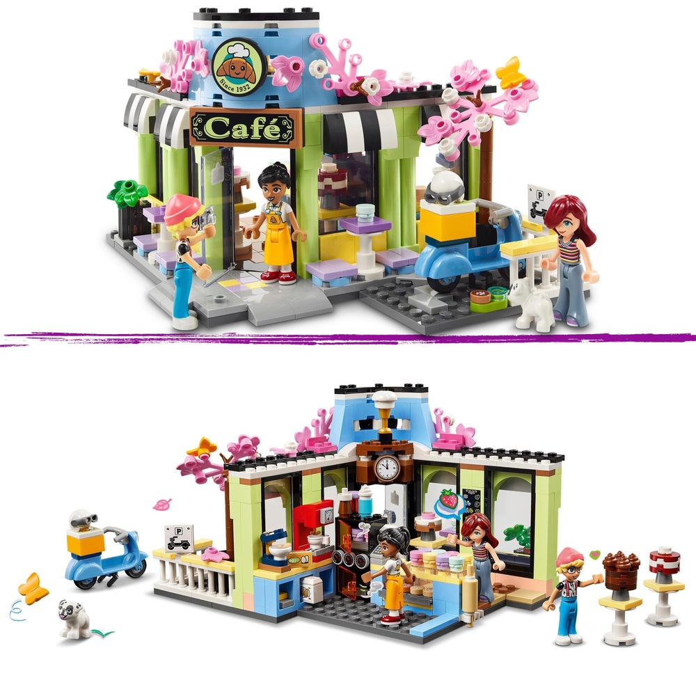 LEGO Friends 42618 Heartlake City Café Set | Smyths Toys UK