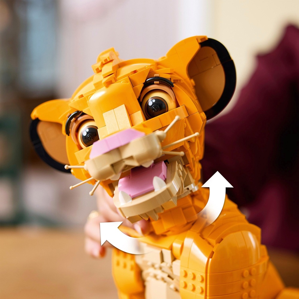 LEGO Disney 43247 Simba, der junge König der Löwen | Smyths Toys ...