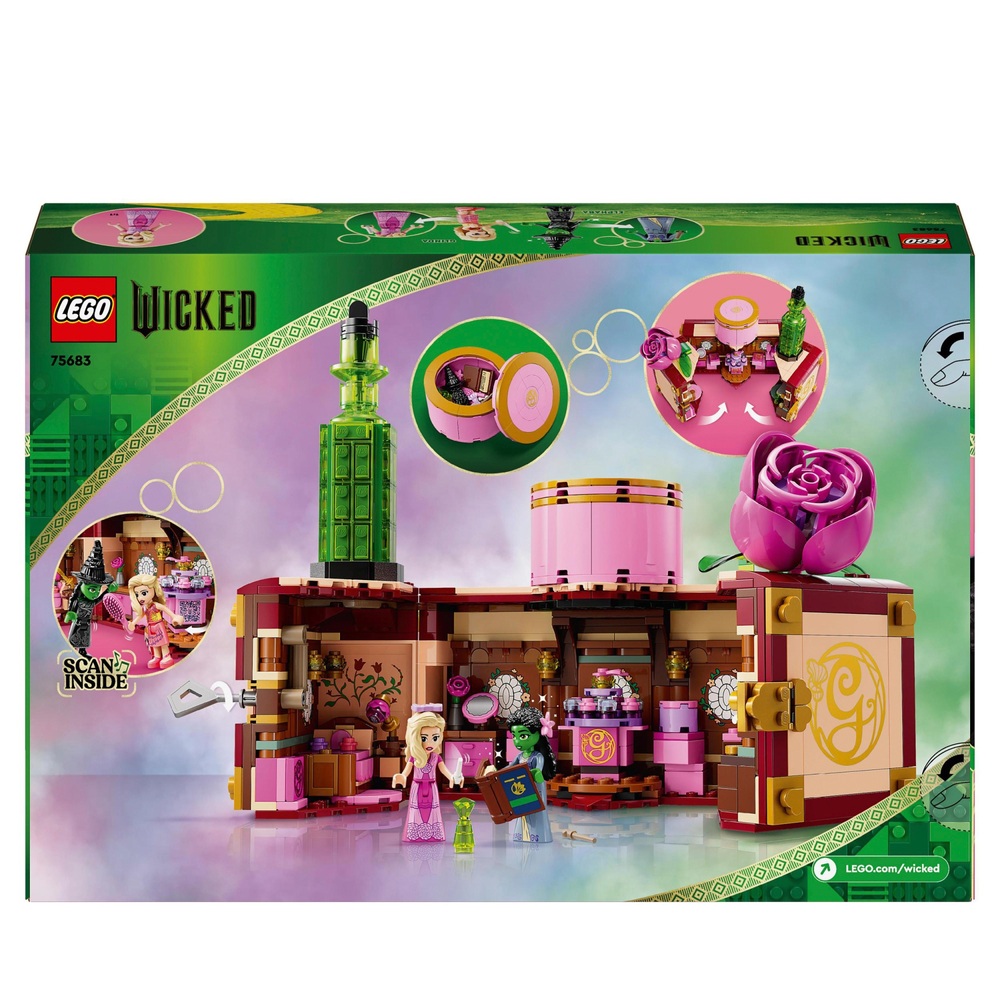 LEGO Wicked 75683 Glinda & Elphaba's Dormitory Set | Smyths Toys UK