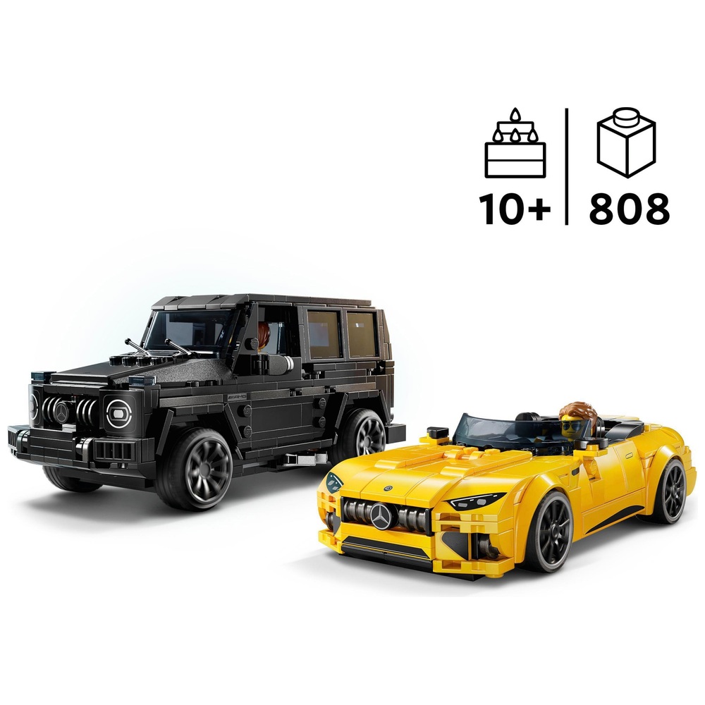 LEGO Speed Champions 76924 Mercedes-AMG G 63 & Mercedes-AMG SL 63 Car ...