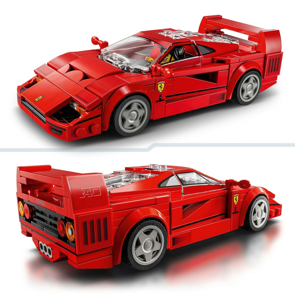 LEGO Speed Champions 76934 Ferrari F40 Supercar Car Set | Smyths Toys UK