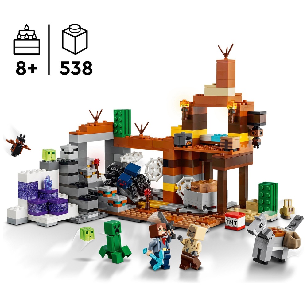 LEGO Minecraft 21263 World The Badlands Mineshaft Set
