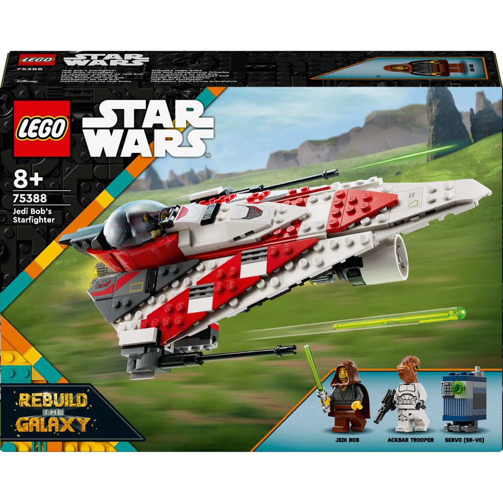 LEGO Star Wars 75388 Jedi Bob's Starfighter Set | Smyths Toys UK