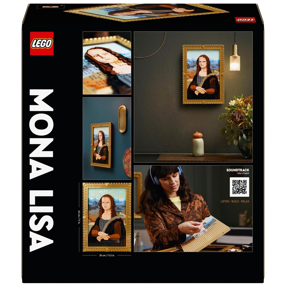 LEGO Art 31213 Mona Lisa Set for Adults | Smyths Toys UK