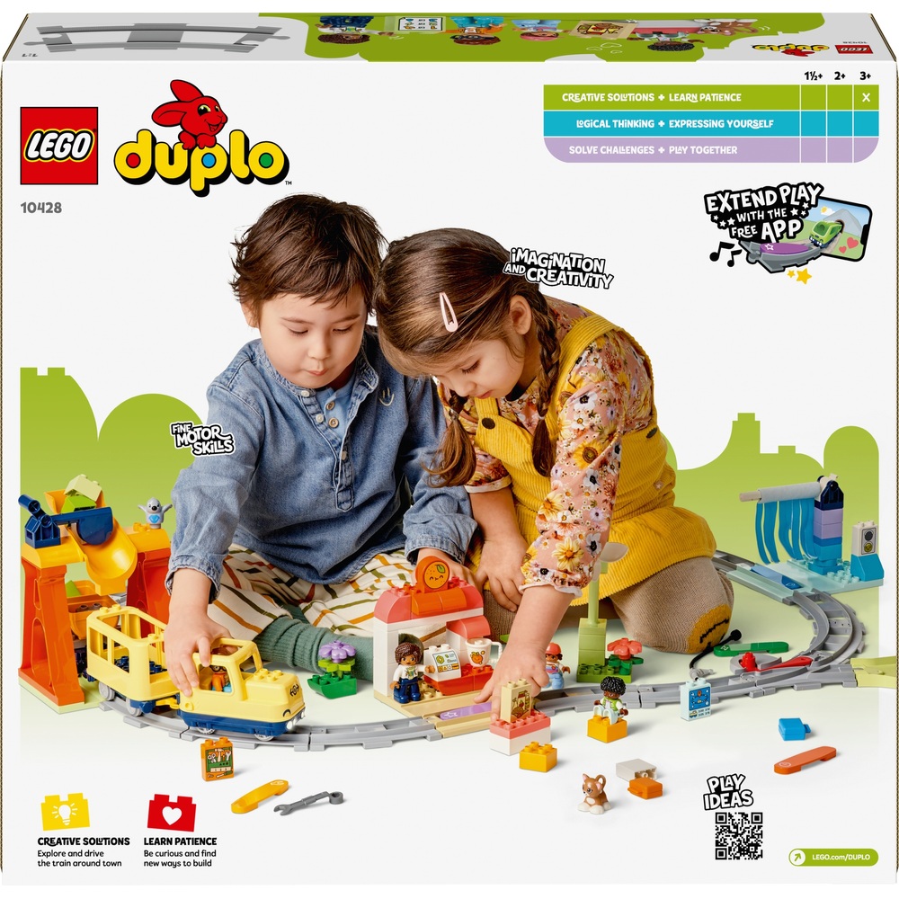 LEGO DUPLO 10428 Große interaktive Eisenbahn | Smyths Toys Österreich