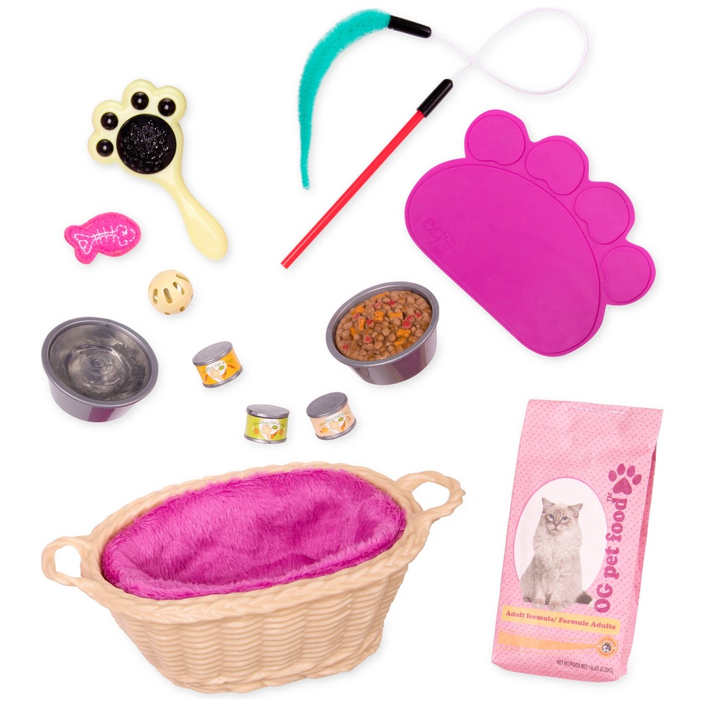 Our Generation Pets Cat Care Accessory Set | Smyths Toys UK