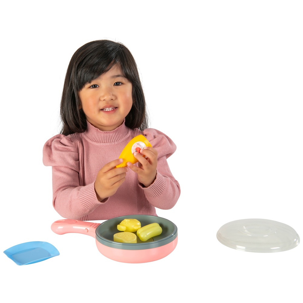 Smart Cook Play Kitchen Little Chef Electric Frying Pan with Lights and ...