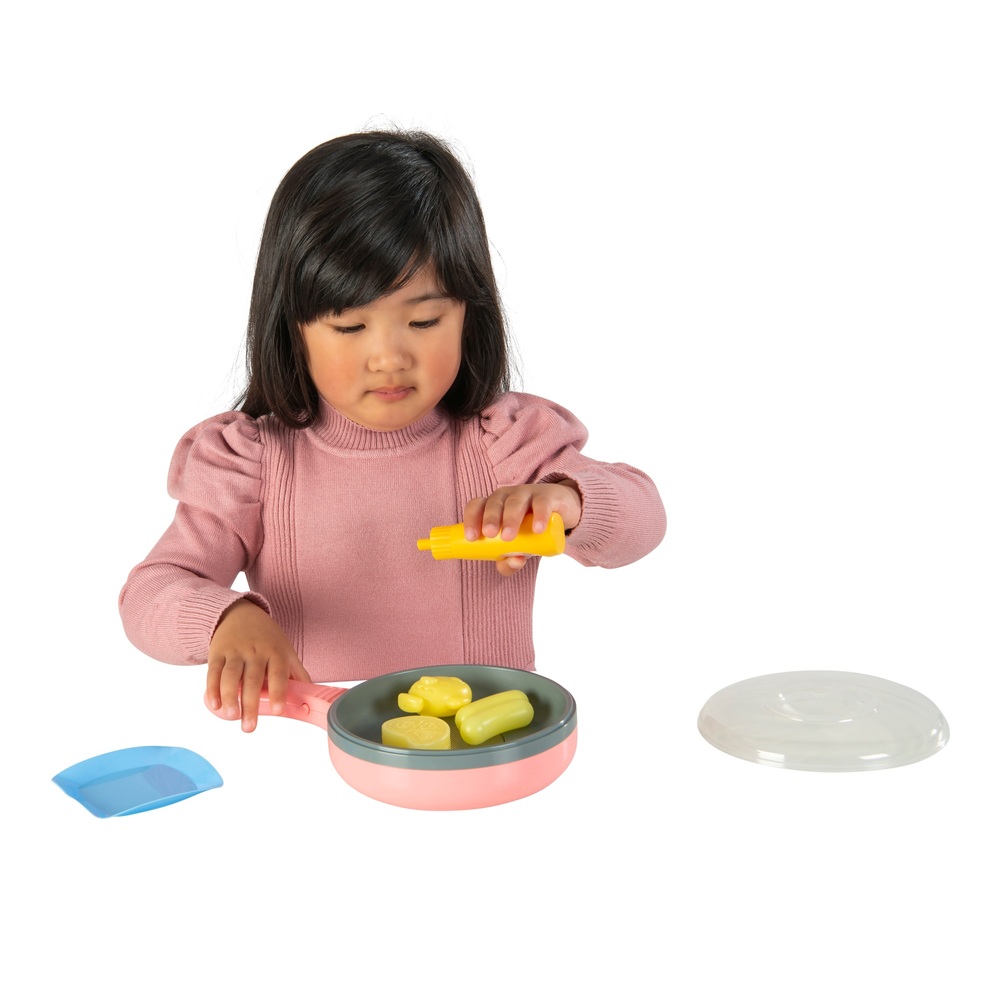 Smart Cook Play Kitchen Little Chef Electric Frying Pan with Lights and ...