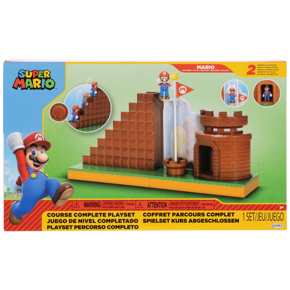 Nintendo Super Mario Level-End Spielset | Smyths Toys Österreich