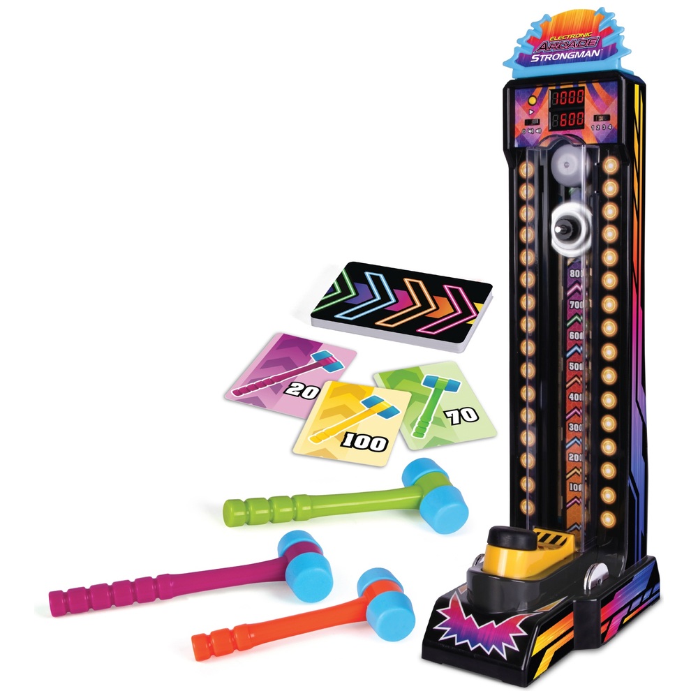 Electronic Arcade Game Strongman High Striker | Smyths Toys Ireland